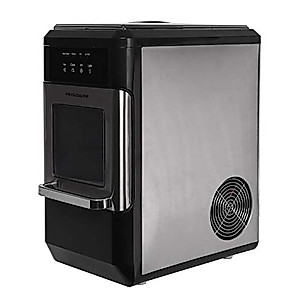 Frigidaire EFIC235-AMZ Countertop Crunchy Chewable Nugget Ice Maker, 44lbs per day, Self Cleaning Function