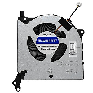 ZHAWULEEFB Replacement New Laptop CPU+GPU Cooling Fan for Lenovo Legion 5-15IMH05H R7000 Y7000 (2020) Y550-15E DC28000FCF2 FM9J DFS5K323161A1C FM9H DFS5M325063B1C DC28000FAF0 DC 5V 0.5A Fan
