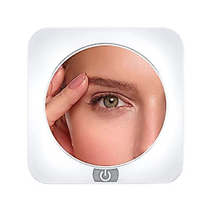 Conair Reflections LED Lighted Spot Makeup Mirror, 12x Magnification