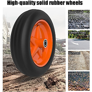 Generic Portable Hand Trucks Foldable Trolley, Folding Cart with Wheels, Luggage Cart Platform Trucks, Load Capacity 650Kg/1430lb