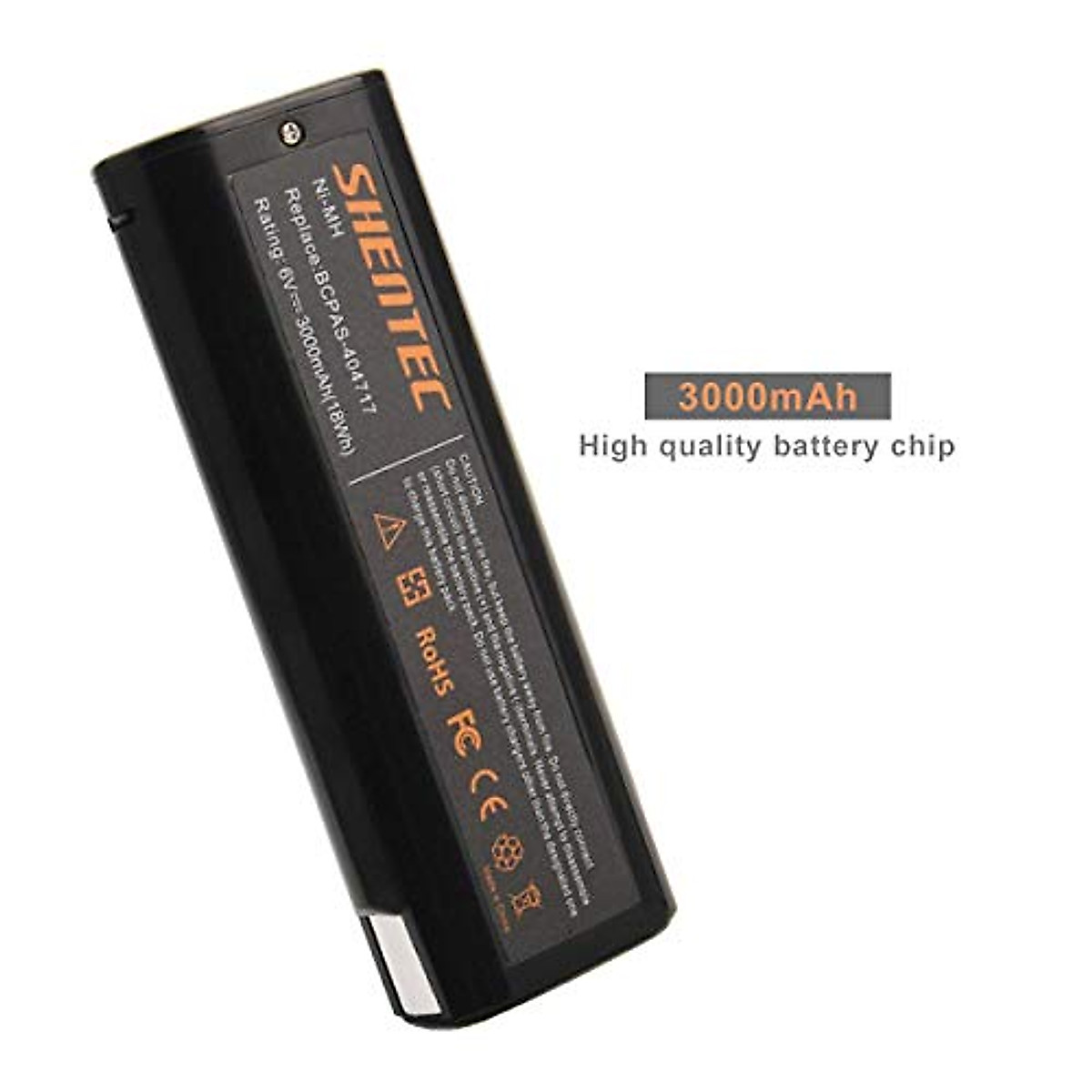 Shentec 2-Pack 3000mAh 6V Battery Compatible with 404717 B20544E BCPAS-404717 404400 900400 900420 900600 901000 902000 B20720 CF-325 IM200 F18 IM250 IM250A IM350CT IM350A PS604N, Ni-MH