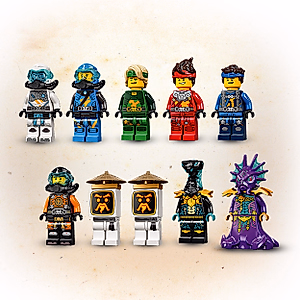 LEGO 71756 NINJAGO Hydro Bounty Building Set, Submarine Toy with Kai and NYA Minifigures, Ninja Toys, Gifts, Presents for Kids, Boys, Girls Age 9 Plus Years Old