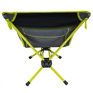 ALPS Mountaineering Simmer Camping Chair, One Size, Citrus/Charcoal