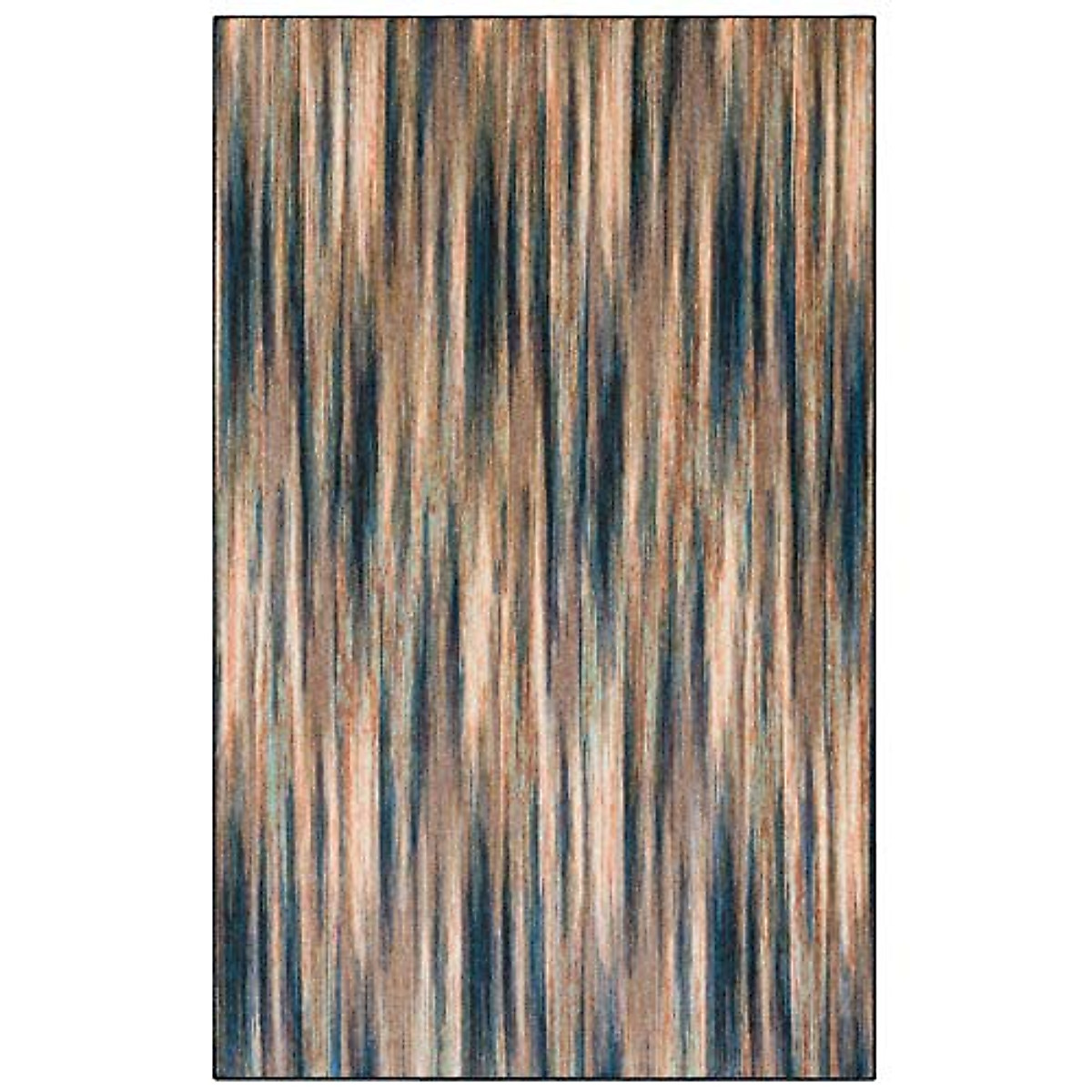 Mohawk Home Kearney Navy Area Rug, 5'x8', Tan