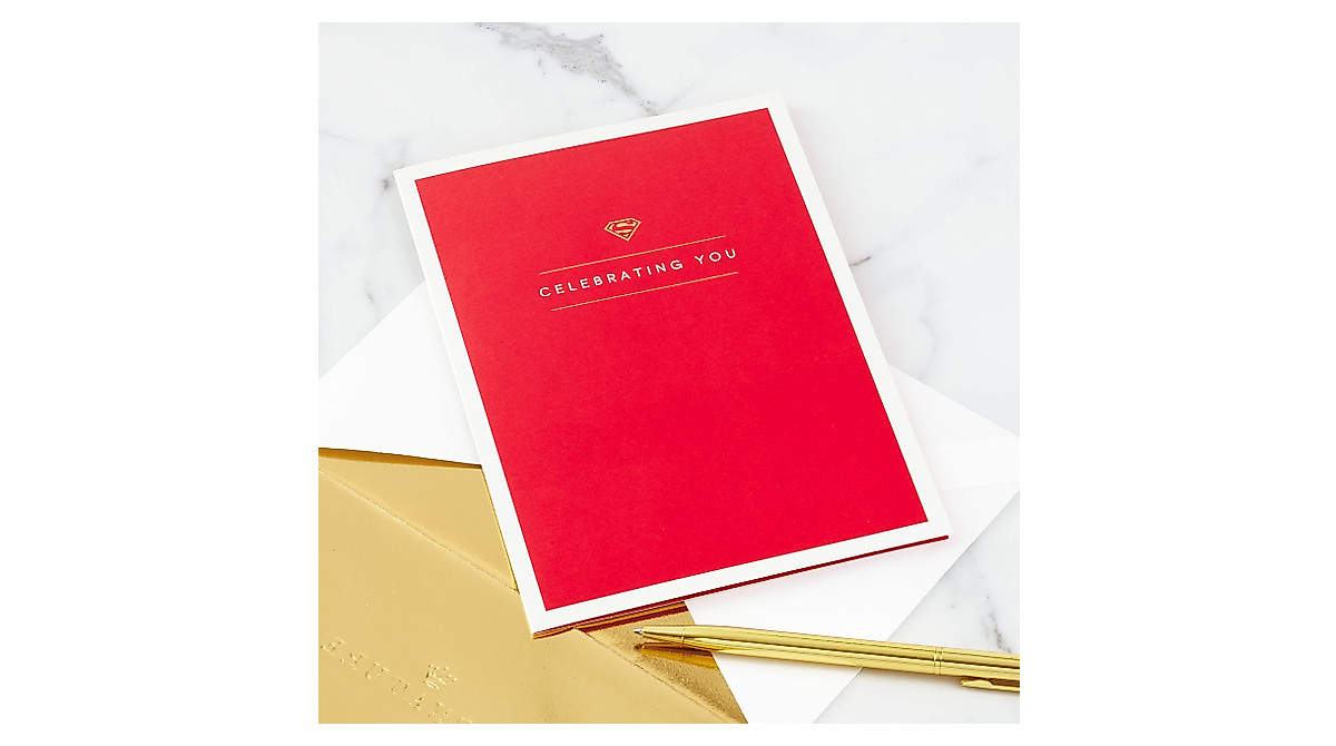 Superman Pop-Up Father's Day Card by Hallmark
