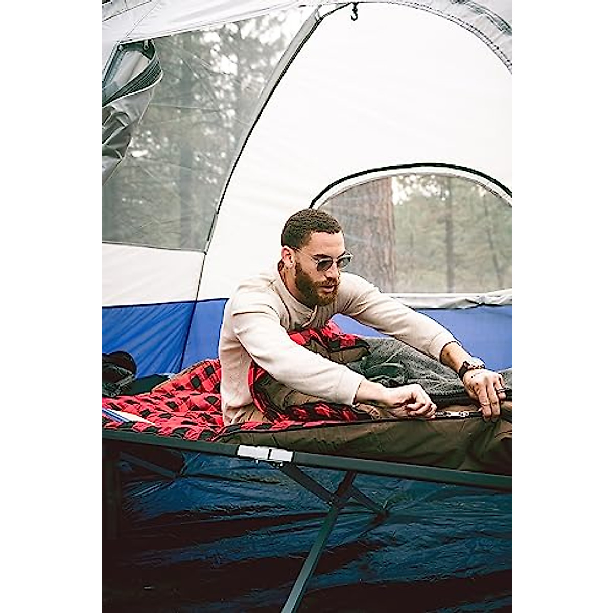 Stansport Heavy Duty G.I. Cot (G-36-42), Black