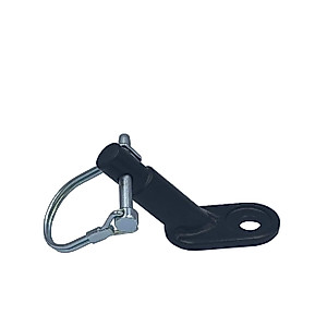 LAJIAOZ 2Pcs Black Bike Trailer Coupler/Hitch Connector/Cycling Adapter Accessories,Bicycle Trailer Hitch Connector Attachment for Child,Cargo,Pet Bike Trailers