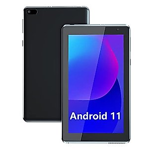 ATOZEE Android 11.0 Tablet, 7 Inch Tablets, Quad-Core 1.5GHz Processor, 32GB Storage, 2GB RAM, Dual Camera,1024 x 600 IPS HD Display Screen,128GB Expand, WiFi, BT, Black 7" Tablet.