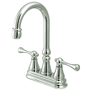 Kingston Brass KS2491BL Victorian Bar Faucet, Polished Chrome