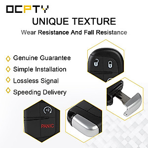 OCPTY Replacement 1Pcs Remotes Key Fob for Dodge Journey for Dodge Durango 2011-2018 M3N40821302