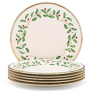 Lenox 835217 Holiday Dinner Plate Set, Buy 3 Get 6