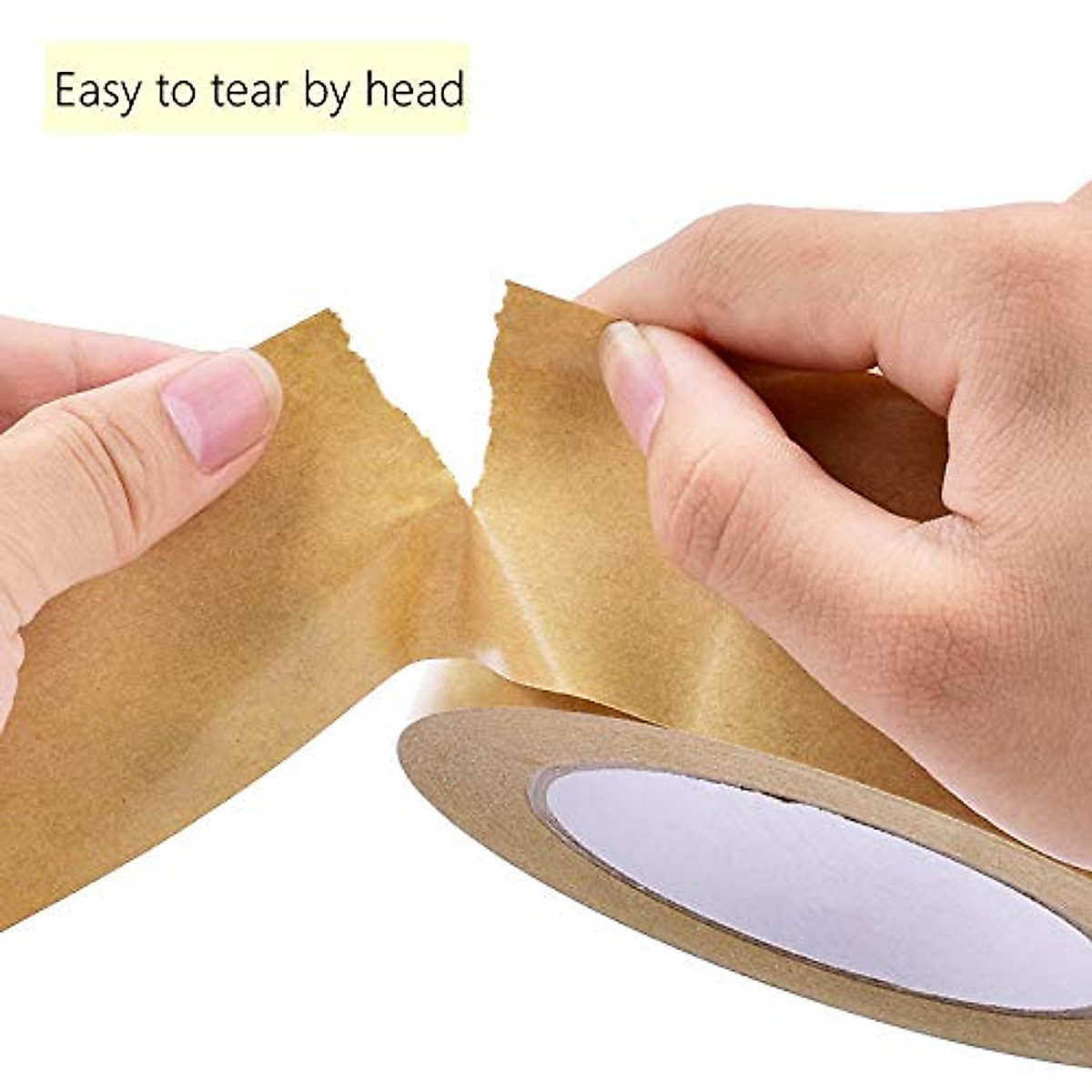 Self Adhesive Picture Frame Backing Tape Rolls Kraft Brown 2'' Wide x 55 Yd