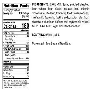 Krusteaz Vanilla Pound Cake Mix, 16.5 oz Box (12 Pack)