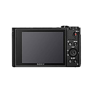 Sony DSC-HX99 Compact Digital 18.2 MP Camera with 24-720 mm Zoom, 4K and Touchpad – Black (Renewed)