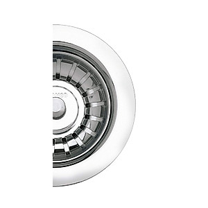 BLANCO, Polished Chrome 440007 Kitchen Drain Basket Strainer, 3.5"