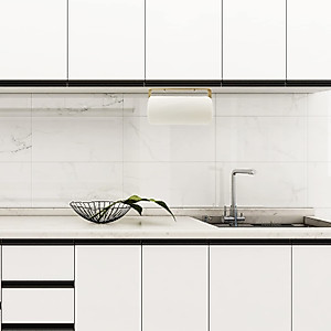 TeenGo Paper Towel Holder Under Cabinet, No Drilling & Wall Mount with 2 Self Adhesives for Kitchen(Golden)