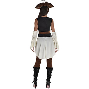 Amscan Women's Shipwrecked Pirate Costume (Small)