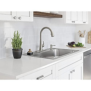 KOHLER 1895-C-VS Soap or Lotion Dispenser with Contemporary Design (Clam Shell Packed), Vibrant Stainless