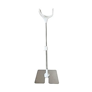 MEOLY Detachable 11"-16.5" Doll Stand Ajdustable Stainless Steel Doll Support Stand Action Figure Display Rack for Window Display, Decoration, Collection, Decoration