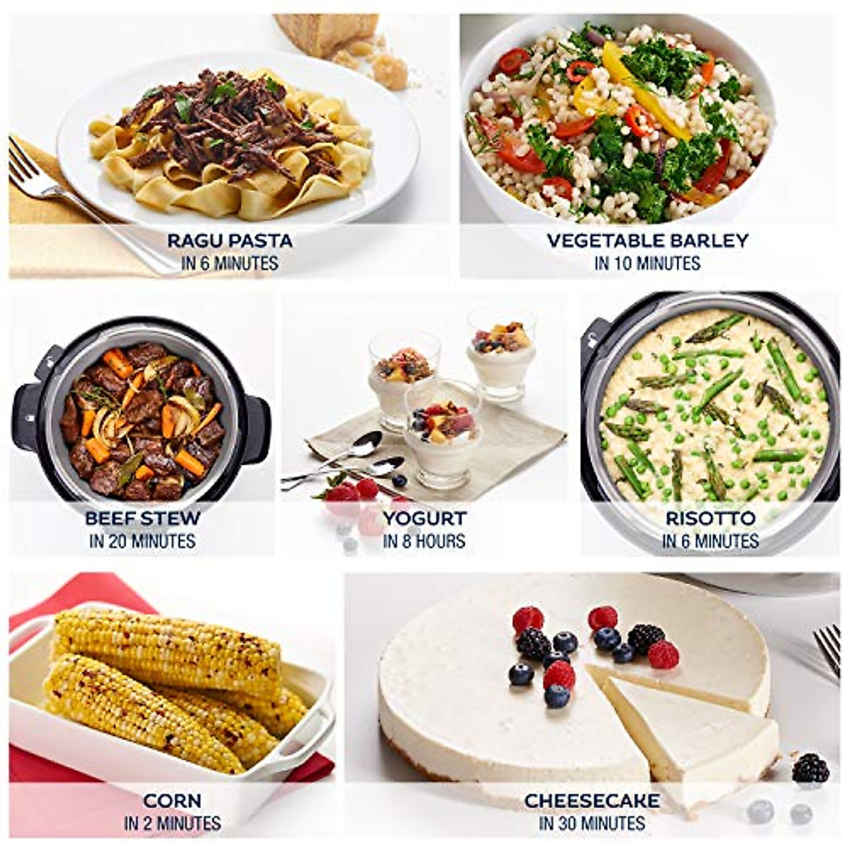 Zavor LUX Multi-Cooker, 4 Quart Electric Pressure Cooker, Slow Cooker, Rice Cooker, Yogurt Maker and more - Stainless Steel (ZSELX01)