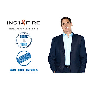 (30 Packs) Insta-Fire Fire Starter Emergency Fuel Eco-Friendly Granulated Bulk Excellent for Camping, Hiking, Fishing, and Other Outdoor Activities - As seen on Shark Tank!