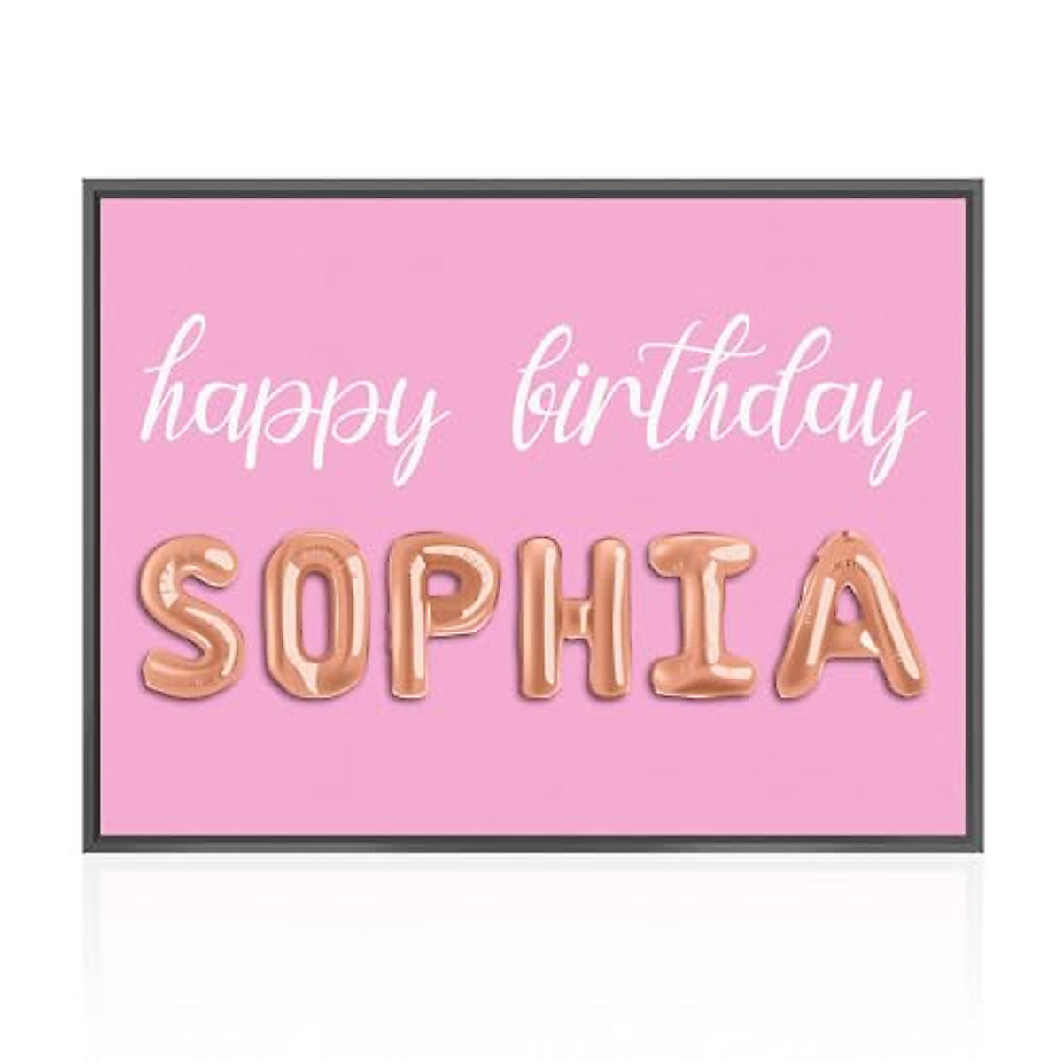 Happy Birthday Personalized Frame Tv Art | Custom Bday Frame Tv Art | Happy Birthday Art for Samsung TV | Birthday Digital Tv Art