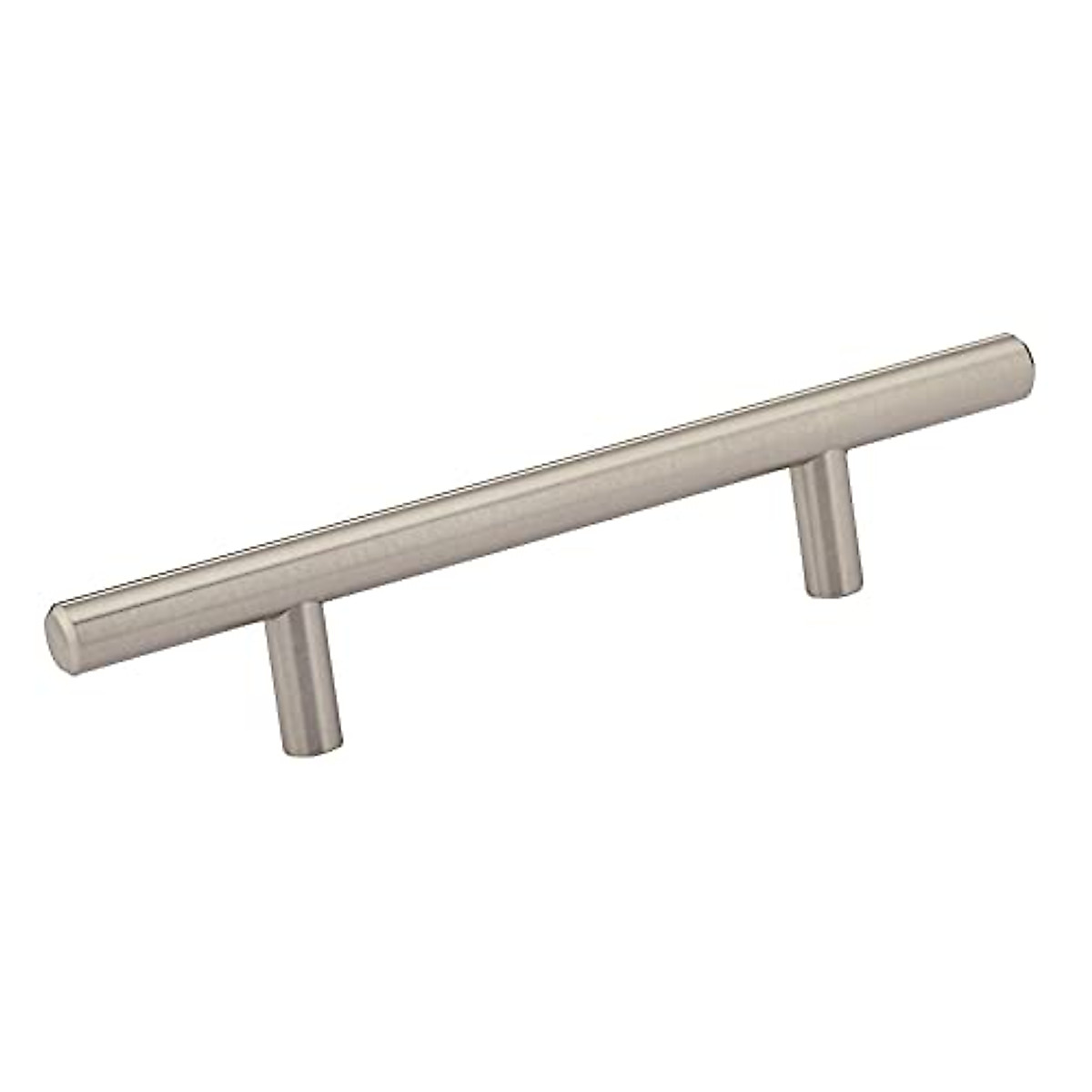 Richelieu Hardware BP30596195 Washington Collection 3 3/4-inch (96 mm) Center-to-Center Brushed Nickel Modern Cabinet and Drawer Bar Pull Handle for Kitchen, Bathroom, and Furniture