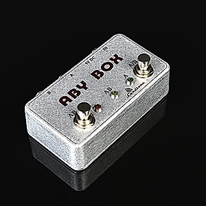New Hand Made ABY Switch Box For Effects Pedal-True Bypass/Guitar AB