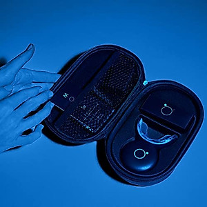 MOON Teeth Whitening Kit with LED Light, Wireless, 5 Minute Treatment, Gentle on Teeth, Helps Remove Stains from Coffee, Smoking, Wine, Soda