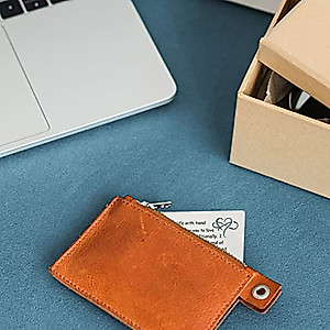 clesellix Love Note Wallet Insert Card, Engraved Wallet Insert Card for Men, Him, Boyfriend Valentine Wedding Anniversary Christmas Birthday Gifts Stocking Stuffer Christmas Predeployment Gift WC5