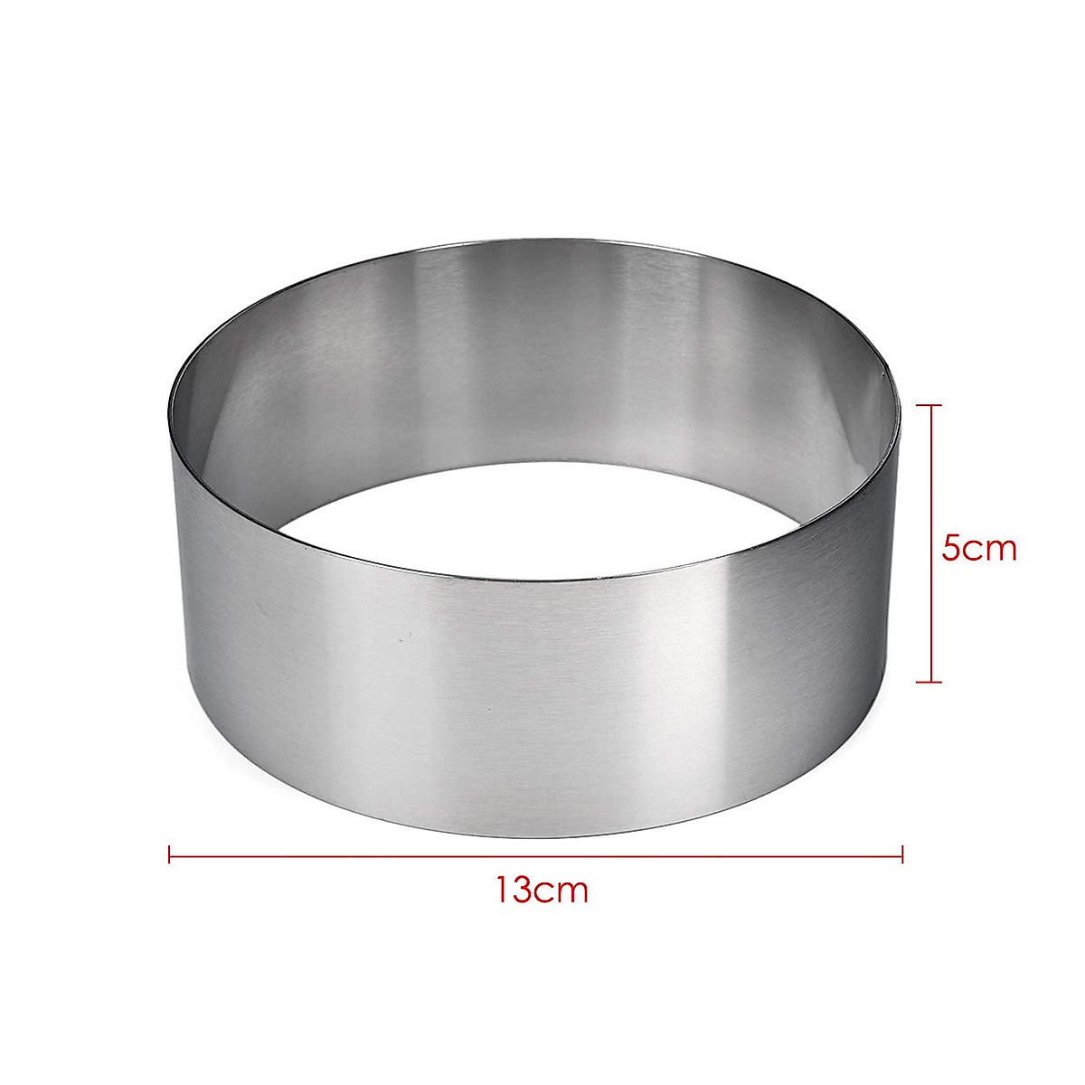 DS. DISTINCTIVE STYLE Cannoli Tubes Kit 12 Pieces Stainless Steel Canolli Shell Molds with Cake Ring Mold DIY Canoli Forms for Baking