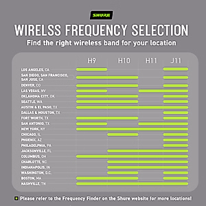 Shure BLX24R/B58 Wireless Microphone System - 14-Hour Battery Life, 300 ft Range, UHF | BETA 58A Handheld Vocal Mic, Single Channel Rack Mount Receiver | H9 Band (BLX24R/B58-H9)