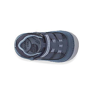 Stride Rite baby boys Sm Sonny Sandal, Dark Blue, 3.5 Wide Infant US