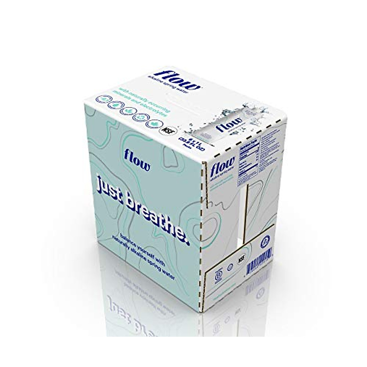 Flow Collagen Infused Watermelon Flavored Water - 100% Natural Spring Water With Liquid Collagen - Keto-Friendly, Paleo-Friendly And Gluten-Free. 6 Pack of 33.8 FL Bottles