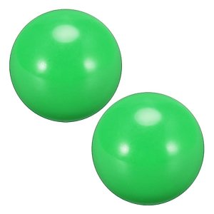 uxcell Joystick Ball Top Handle Rocker Round Head Arcade Game DIY Parts Replacement Green 2Pcs