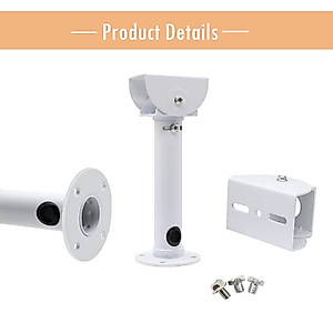 BeElion CCTV Security Camera Ceiling Mount Bracket, Universal Camera Wall Mounting Bracket for CCTV Security Camera/I Mount/Dome Camera/IP Camera