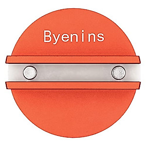 Byenins Large Slotted Universal Magnetic Jack Pad Weld Frame Rail Adapter(Orange) for All Model Cars