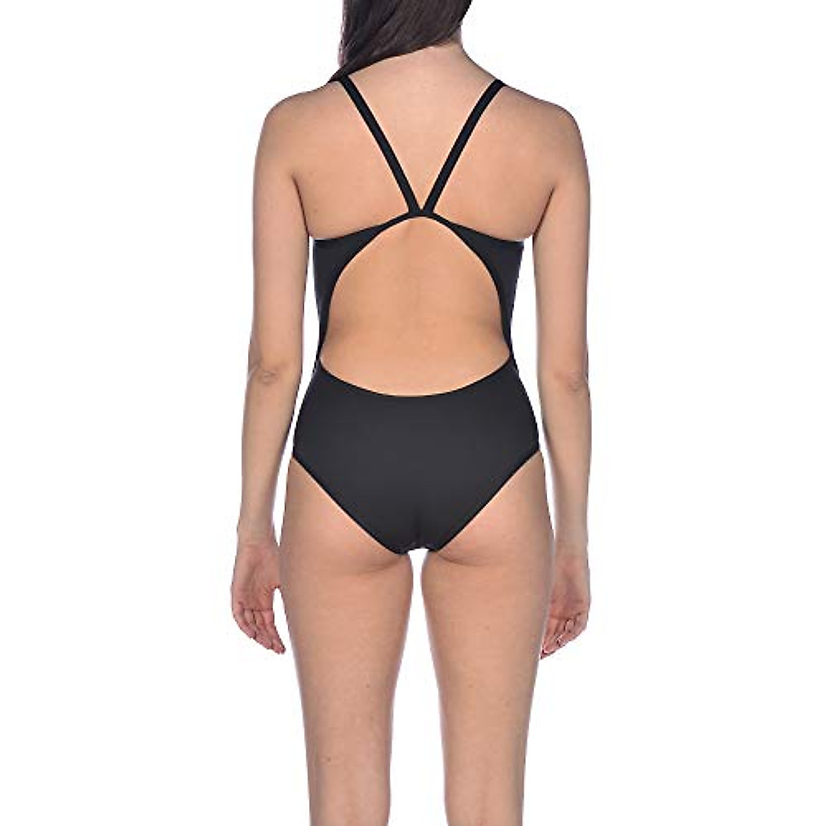 Arena Triangle Prism Superfly Back MaxLife One Piece Swimsuit, Pink Multicolor - Black, 22