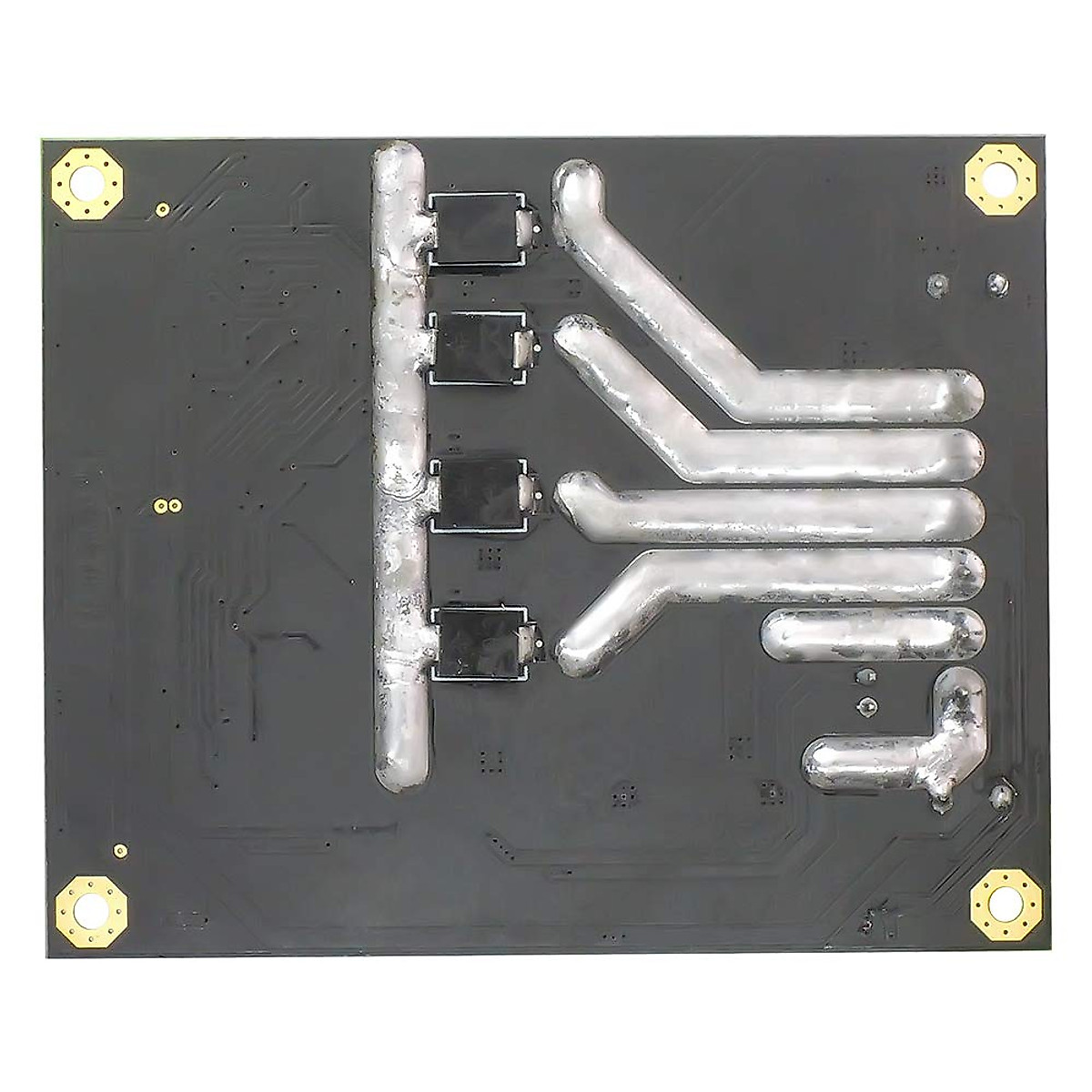 uniquegoods Ultra High Power 100A DC Drive Module Motor Speed Controller Dual Channel H-bridge Optocoupler Isolation Easy Control for Robot Chariot Competition Freescale Games