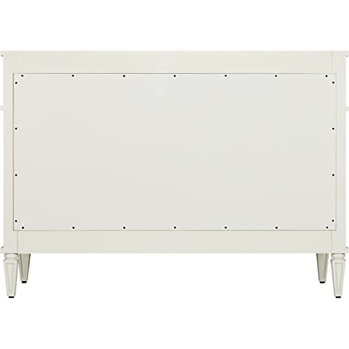 Signature Hardware 953348-48-RUMB-0 Elmdale 48" Free Standing Single Vanity Cabinet Set with Mahogany Cabinet, Vanity Top and Rectangular Undermount Sink - No Faucet Holes