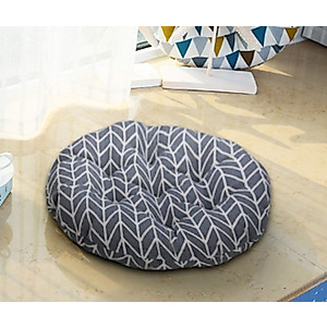 DadaA Cotton Chair Pads,Soft Seat Cushions Thicken Seat Pads Cushion Pillow for Office,Home or Car Sitting,Set of 2 (A)