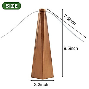 Fly Fans for Tables Fly Repellent for Outdoor Bug Fan Fly Repellent USB Charging Fan and Bugs Fly for Indoor Fly Insect Traps Fan Keep Flies and Bugs Zap Perfor Table Patio Fly Fans Deterrent (Brown)