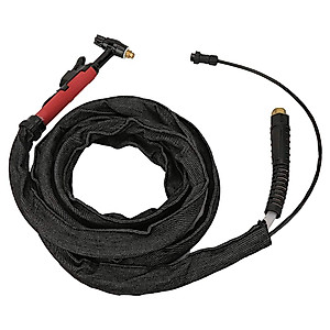 AYBAL Tig Torch, Tig Welding Torch air-Cooled Welder M16 for QQ150 3.7 m / 12 ft Shield Cup Electrode