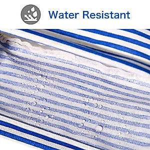 EZOWare 6 Pcs Small Foldable Storage Bins Baskets, Collapsible Linen Canvas Fabric Organizer Containers with Handles for Bathroom Toys Nursery Kids Toddlers Home and Office - Multi, 10 x 6.5 x 5 inch