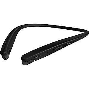 LG Tone Style HBS-SL5 Bluetooth Wireless Stereo Neckband Earbuds Tuned by Meridian Audio,Black