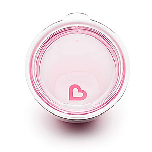 Munchkin® Splash™ Toddler Feeding Supplies Set, Includes Divided Plate, Bowl and Open Cup, Pink Sprinkles