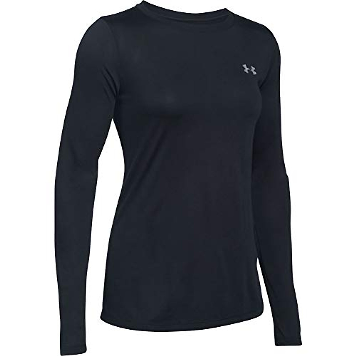 Under Armour Women's UA Tech Crew Long Sleeve XL Black