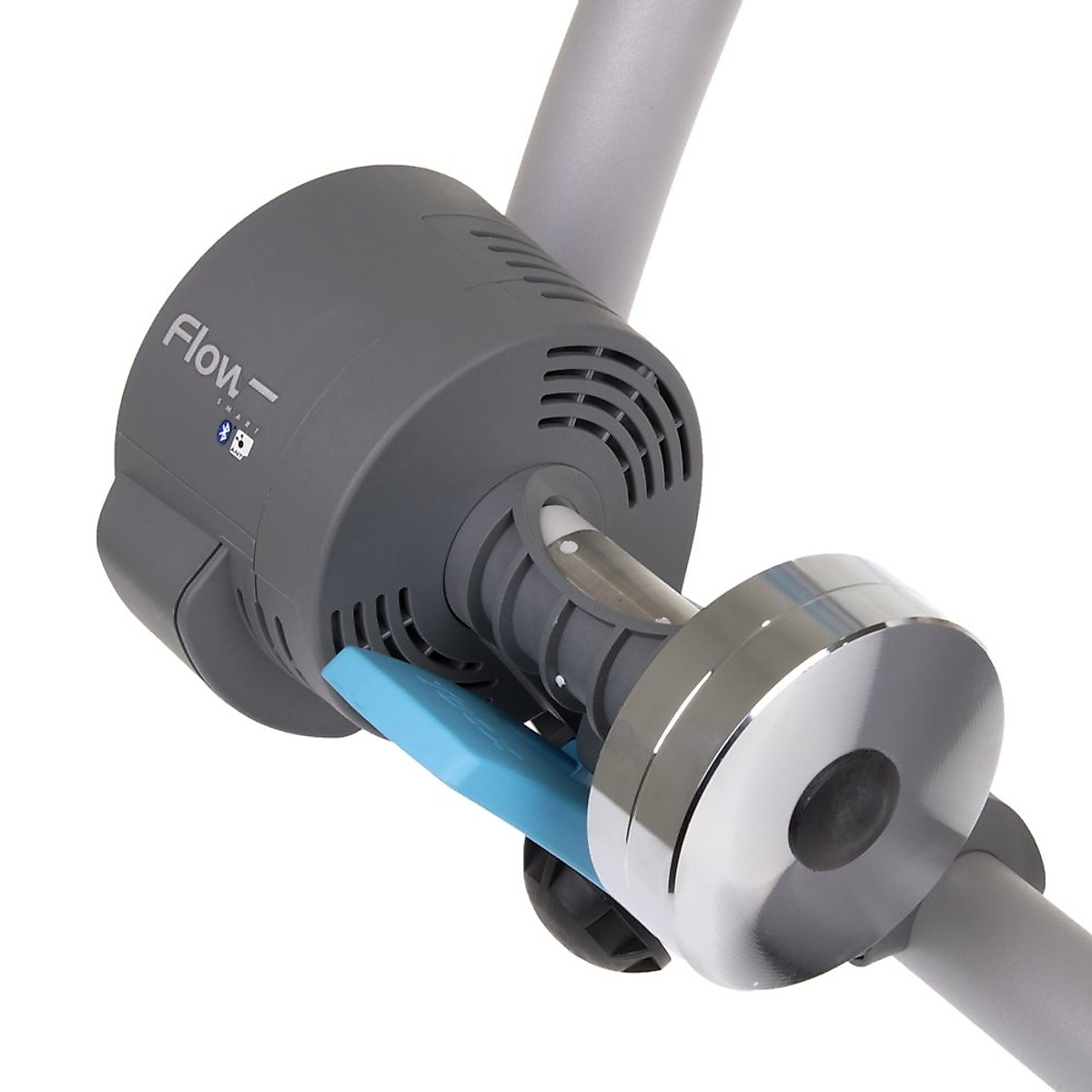 Tacx Flow Smart Trainer, Bluetooth and ANT+ Capable, Ready for Zwift, Training Base, Electro Brake, Simulate 6% Slope, 800 Watt