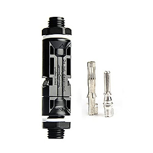 BAYM Solar Panel Cable Connector 30A 45A Panel Solar Wire Connector PV System Waterproof Combiner Box Inverter(30A 20P)