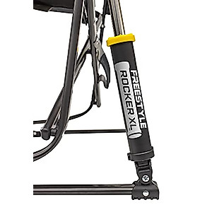 GSANEI Camping Gear，Camping Chairs，Outdoor Freestyle Rocker XL, Pewter Gray, Adult Chair， provides EXTRA comfort for a relaxing outdoor experience! With a broader and tougher frame, the heavy-duty Fre